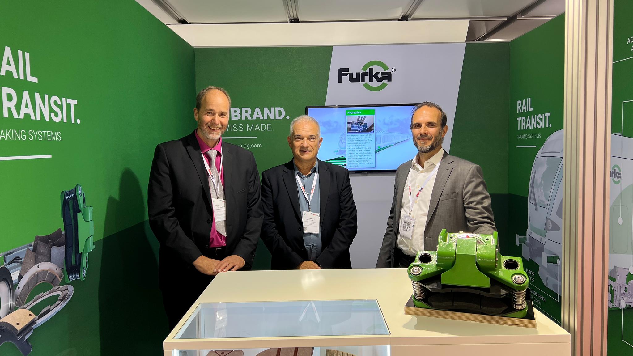 Innotrans 2022 - Unterwegs für Ihre Sicherheit - Furka Reibbeläge AG